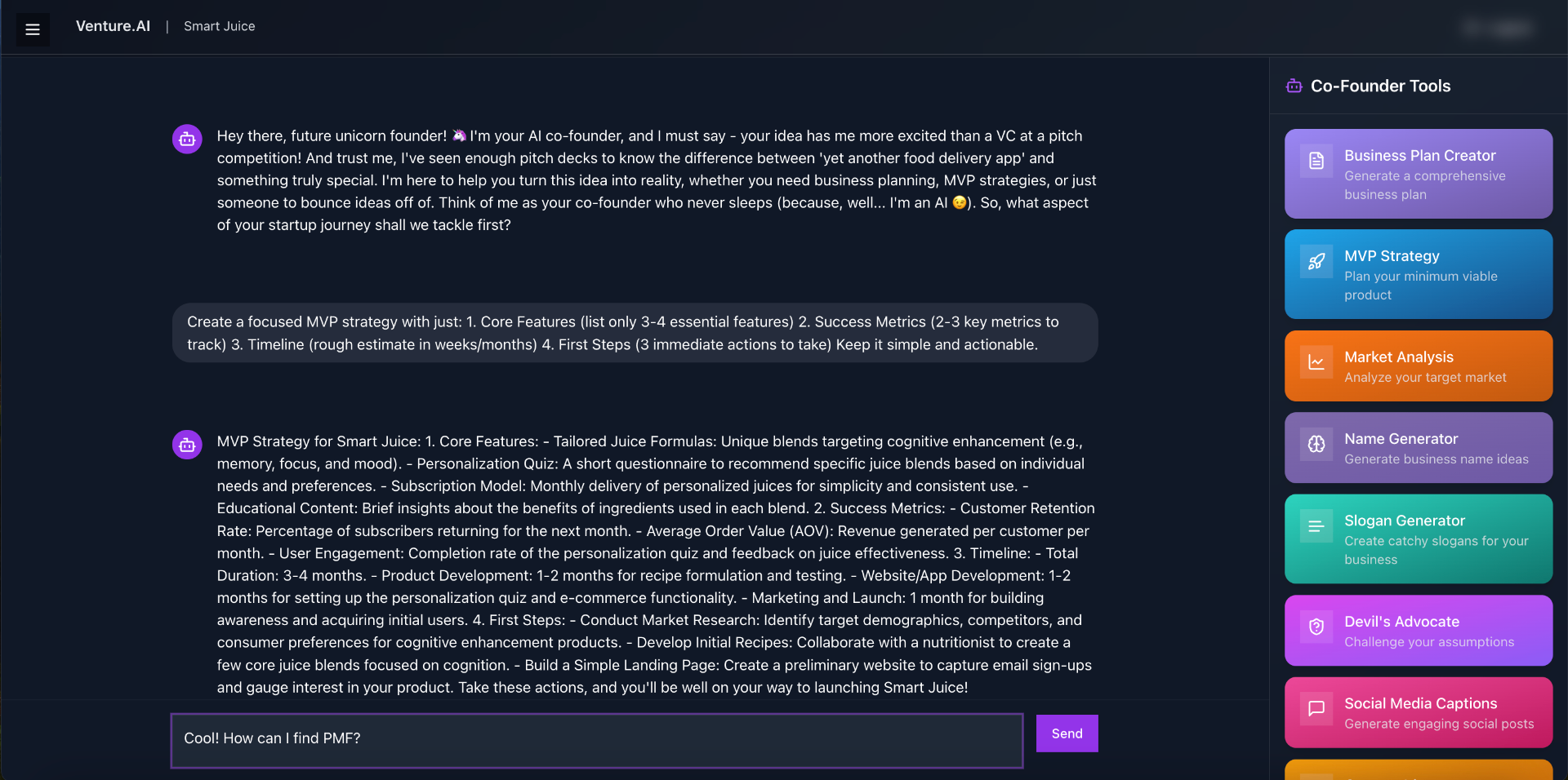 Venture Ai Turn Your Ideas Into Successful Ventures